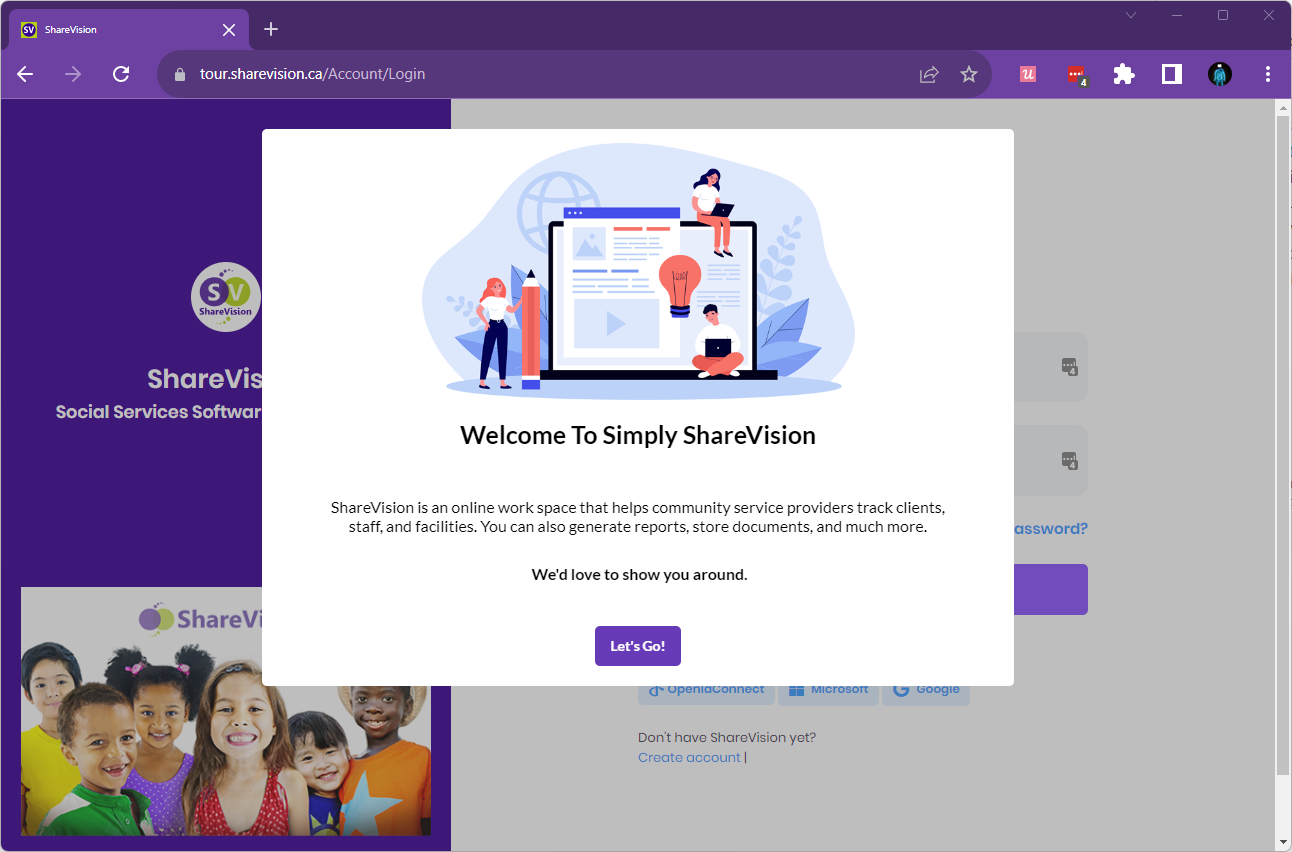ShareVision | Simply Tour